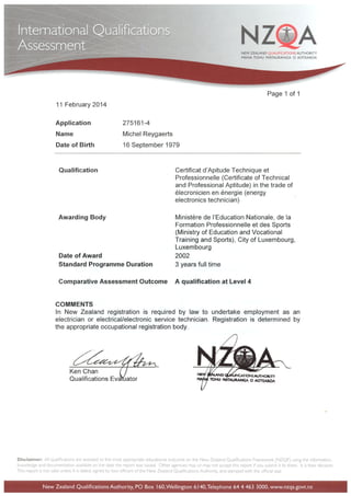 Nzqa international assessment report | PDF