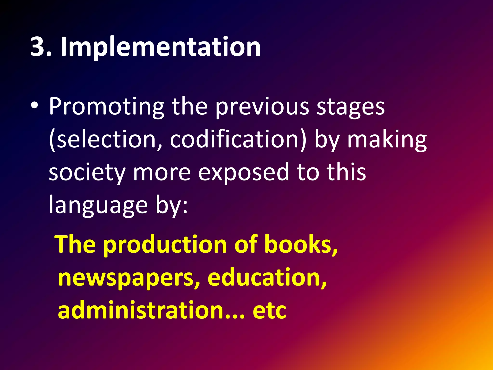 Language Planning and Policy | PPTX