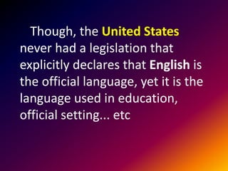 Language Planning and Policy | PPTX