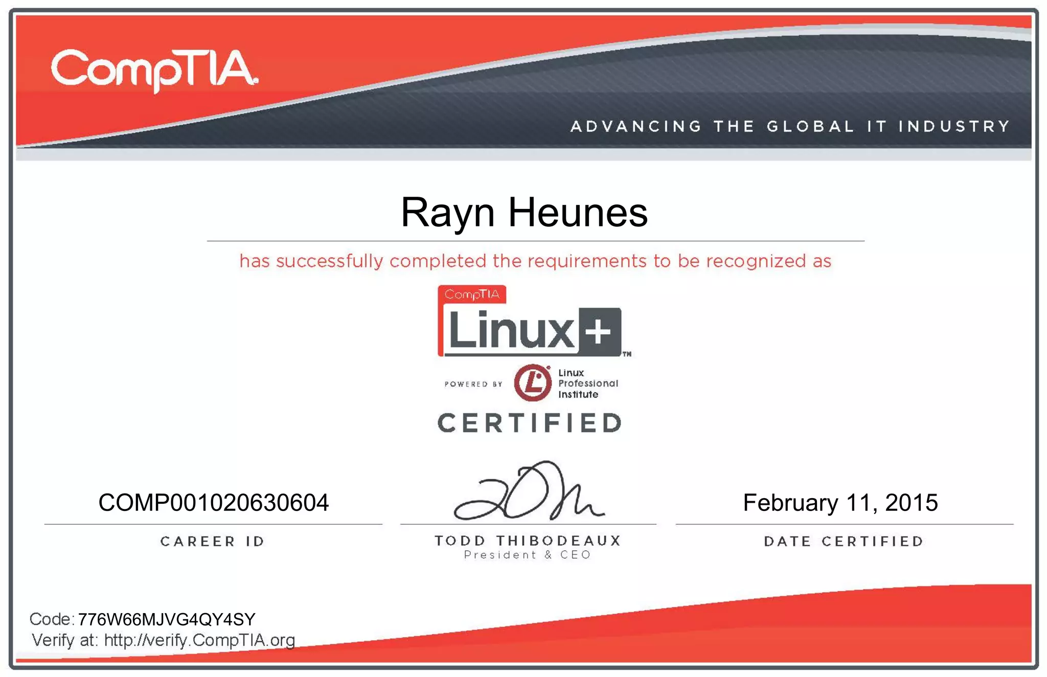 Comp tia linux+ (powered by lpi) certificate | PPT