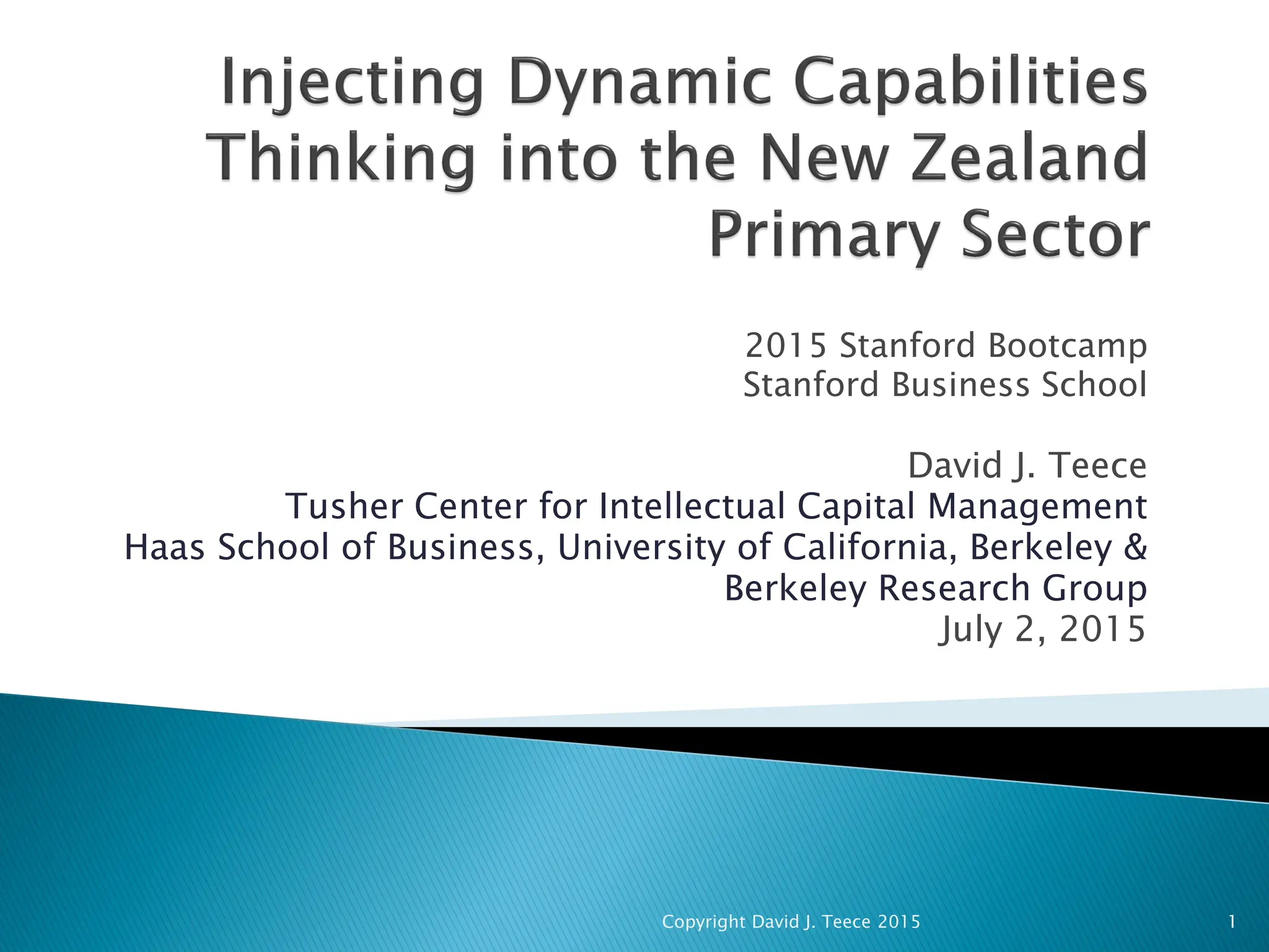 Injecting Dynamic Capabilities Thinking into the New Zealand Primary ...