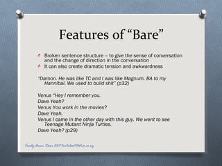 NZ Theatre - Bare | PPT