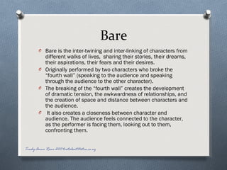 NZ Theatre - Bare by Toa Fraser | PPT