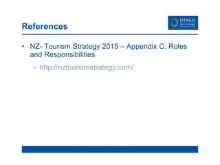 The New Zealand Tourism Sector | PPT