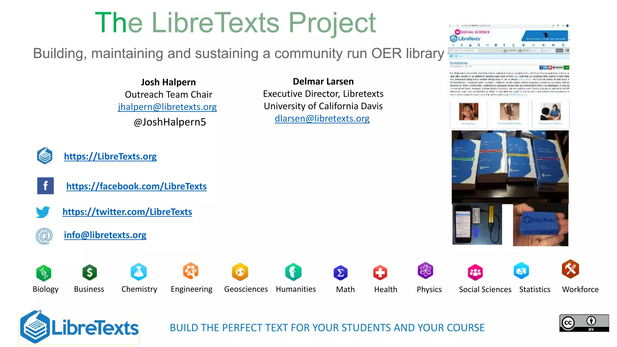O 083 LibreTexts: Building, maintaining and sustaining a community OER ...