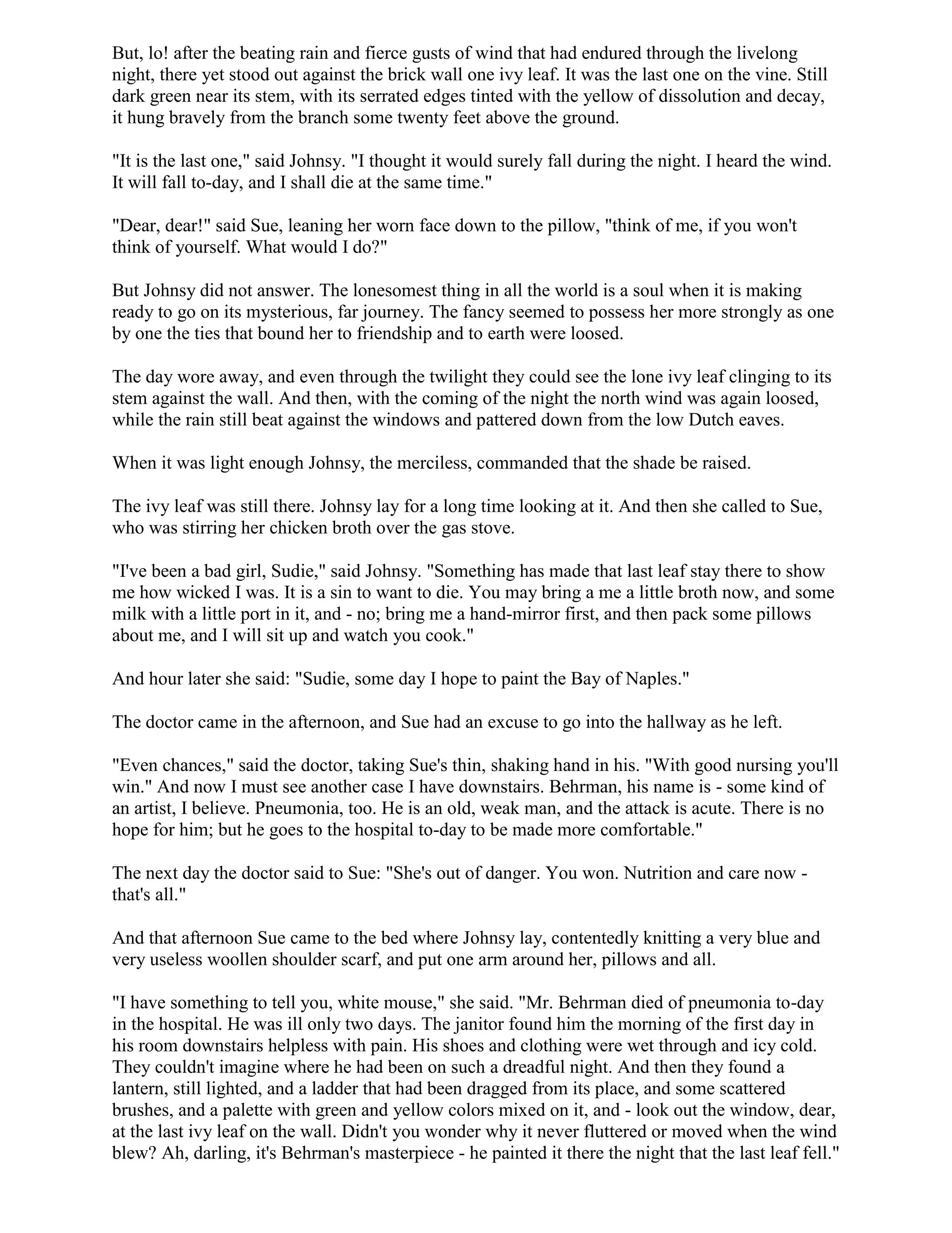 O.Henry's short story | PDF