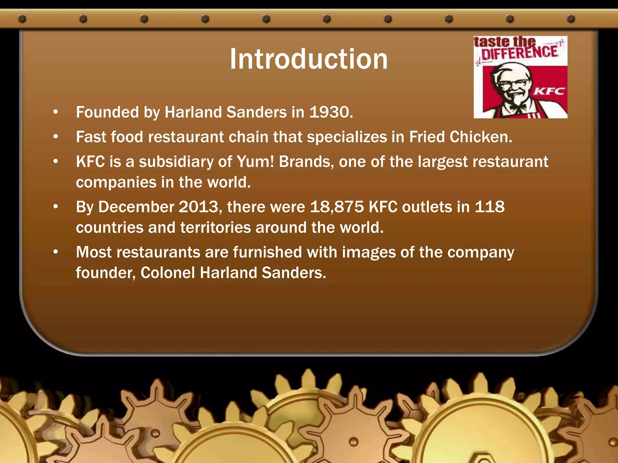 Organizational Dynamics of KFC | PPTX