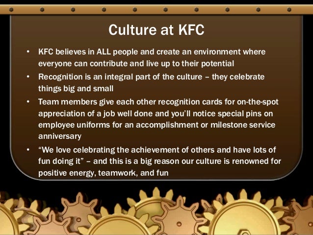 Organizational Dynamics of KFC