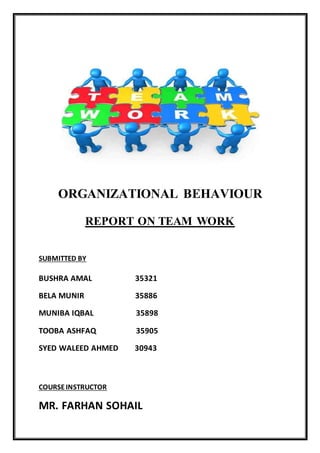 TEAM WORK REPORT | DOCX