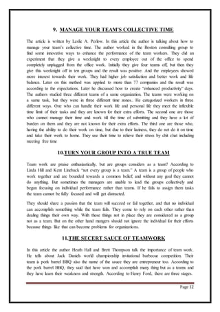 team-work-report-final | PDF