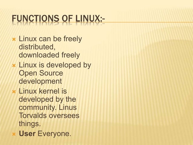 Linux & Unix Operating System's