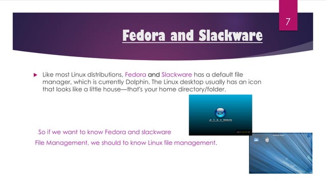 Linux (Fedora File Management) | PPT