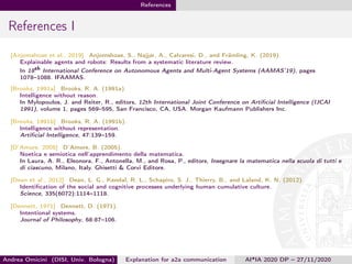 Not just for humans: Explanation for agent-to-agent communication | PPT