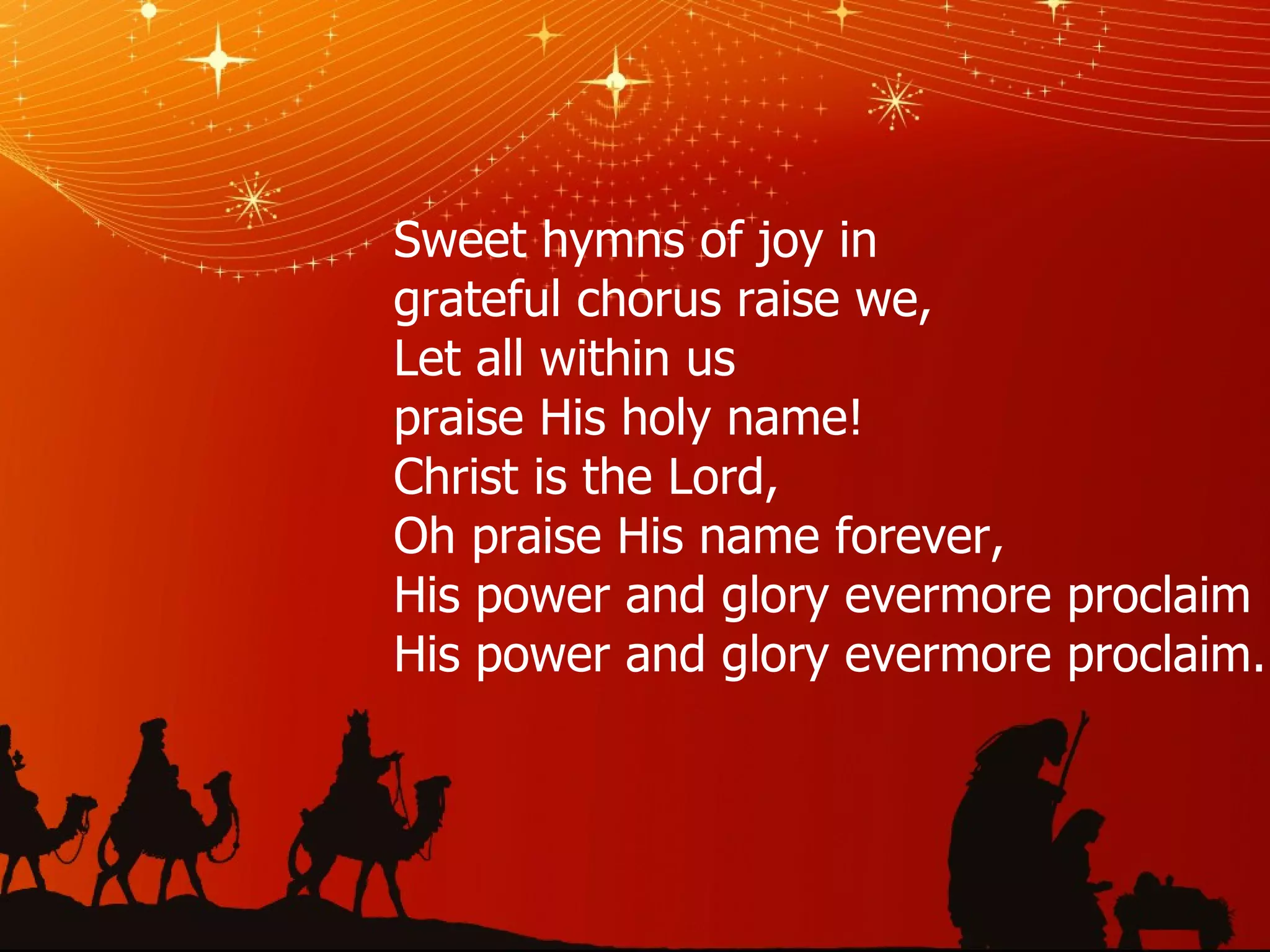 O Holy Night | PPT