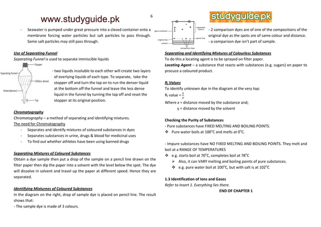 O level-chemistry-notes | PDF | Chemistry | Science