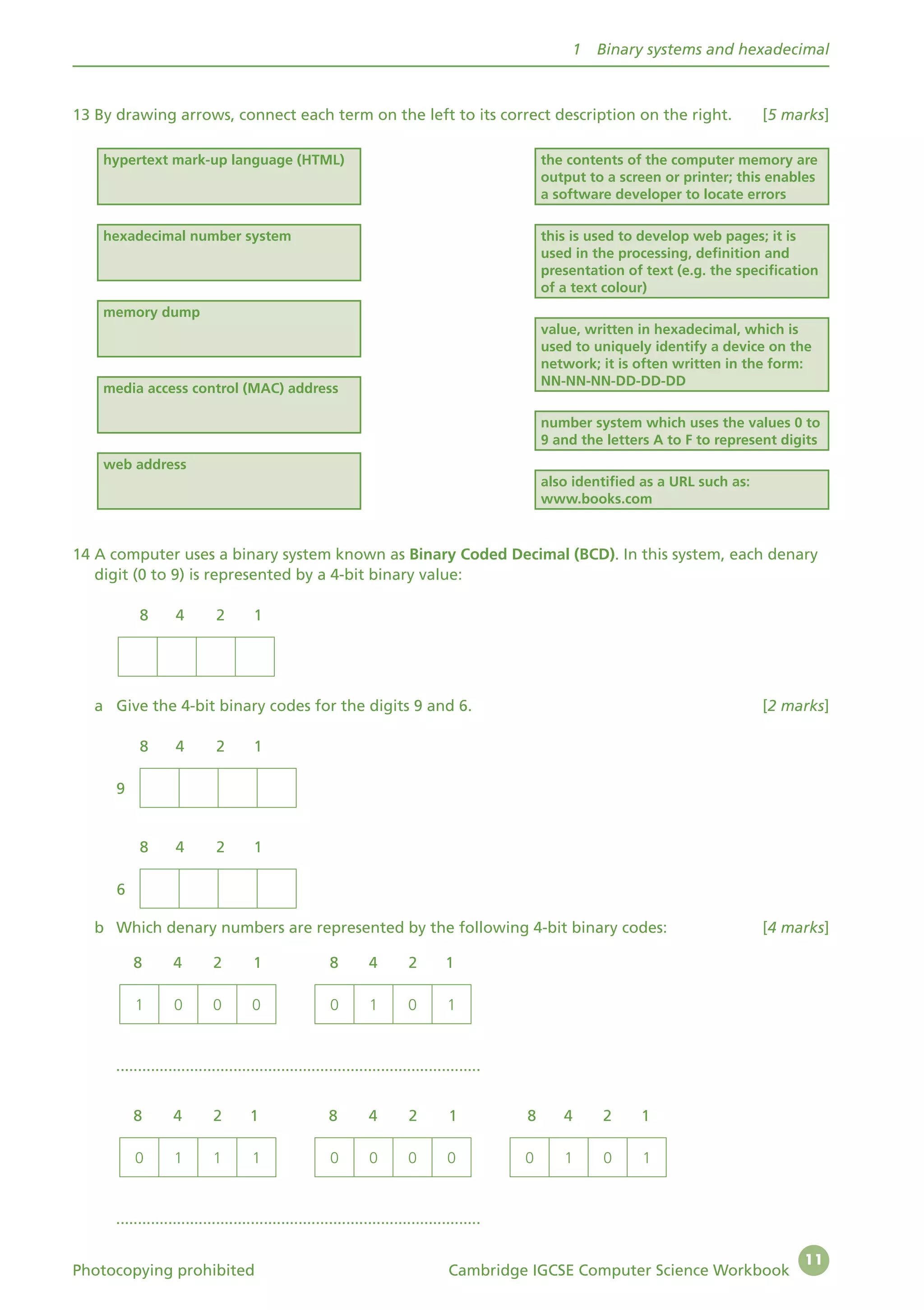 CAMBRIDGE IGCSE COMPUTER SCIENCE WORKBOOK | PDF