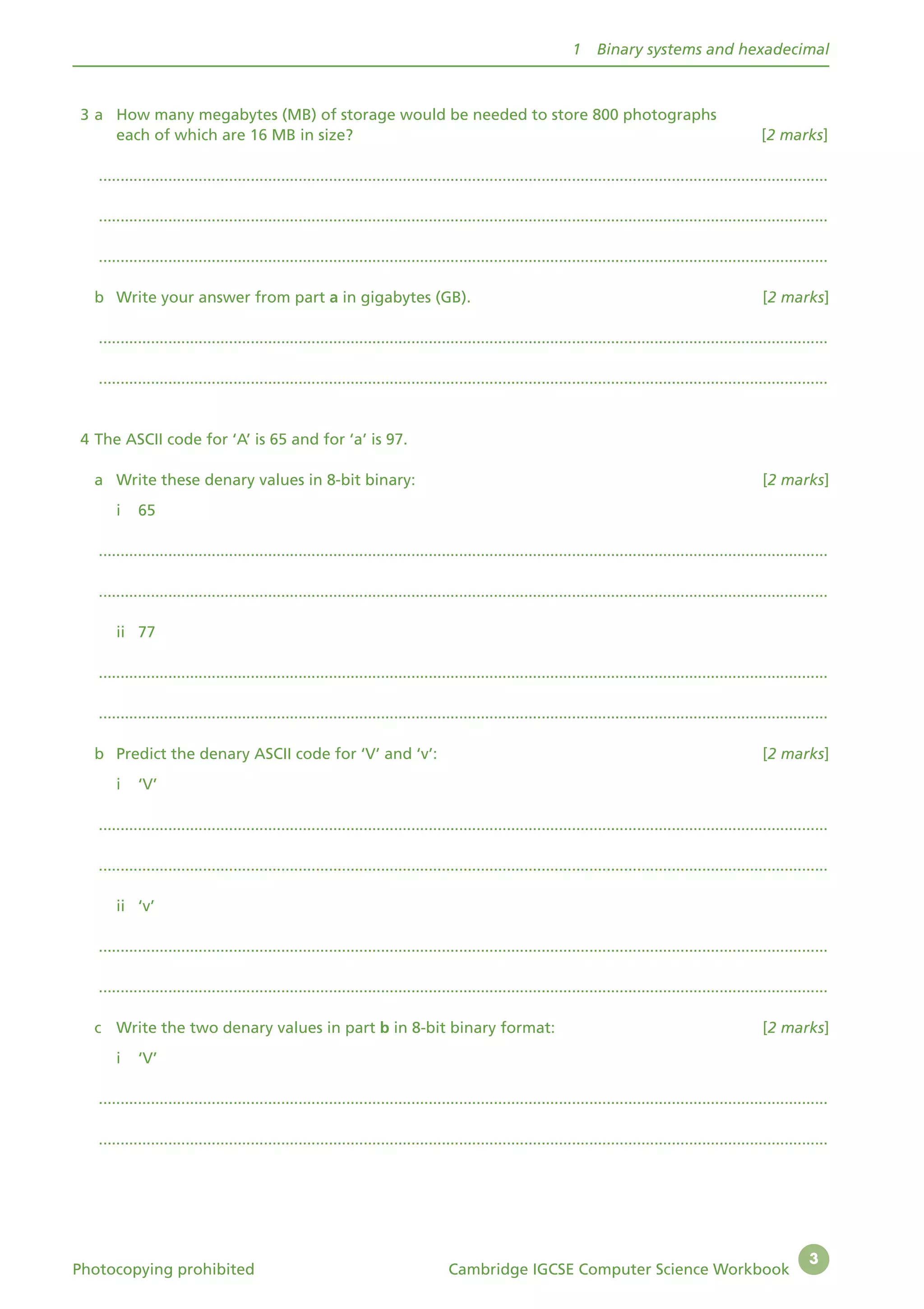 Cambridge Igcse Computer Science Workbook Pdf