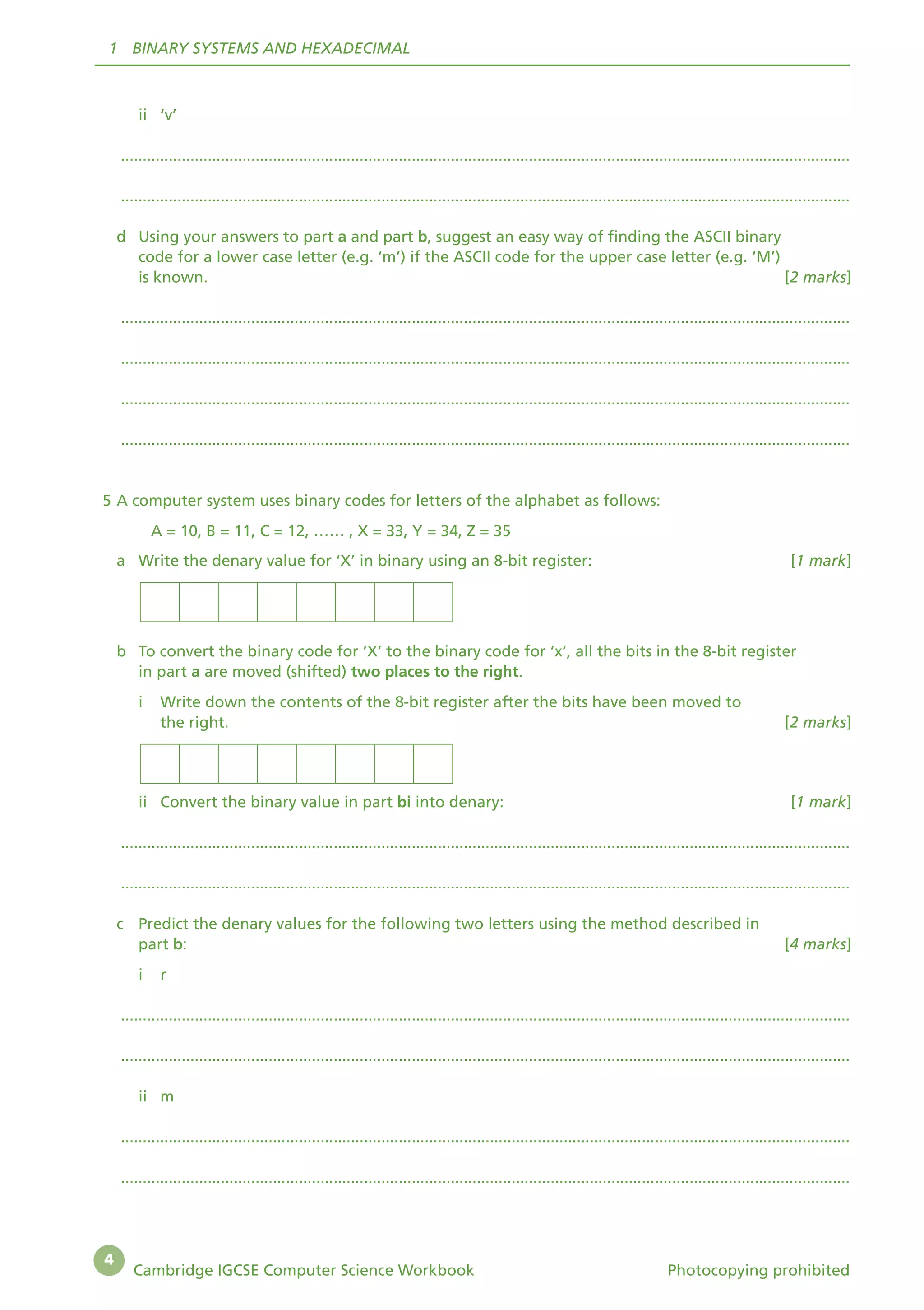 CAMBRIDGE IGCSE COMPUTER SCIENCE WORKBOOK | PDF
