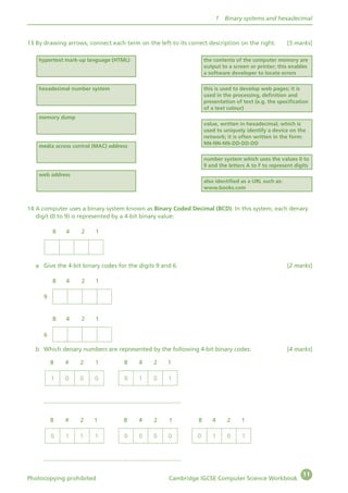 CAMBRIDGE IGCSE COMPUTER SCIENCE WORKBOOK | PDF