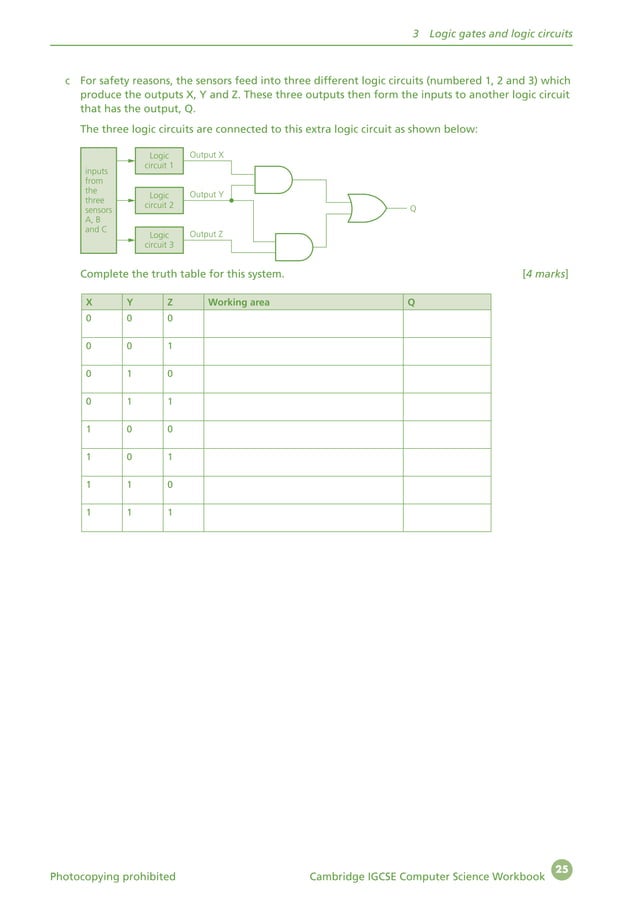 CAMBRIDGE IGCSE COMPUTER SCIENCE WORKBOOK | PDF
