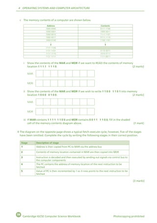 CAMBRIDGE IGCSE COMPUTER SCIENCE WORKBOOK | PDF