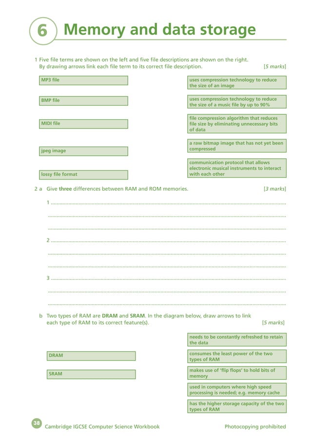CAMBRIDGE IGCSE COMPUTER SCIENCE WORKBOOK | PDF