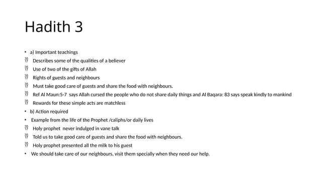 Presentation O-level Islamiyat Hadith 3,4,5.pptx