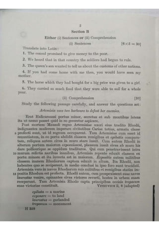 O level Latin 1979 | PPTX