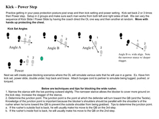 Offensive Line Manual | PPTX