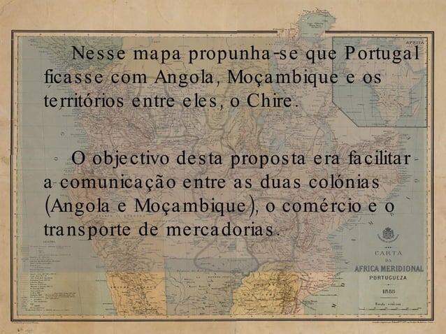 O Mapa Cor De Rosa | PPT