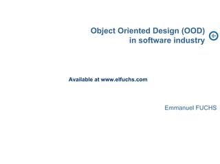Object Oriented Design And Programing | PPT