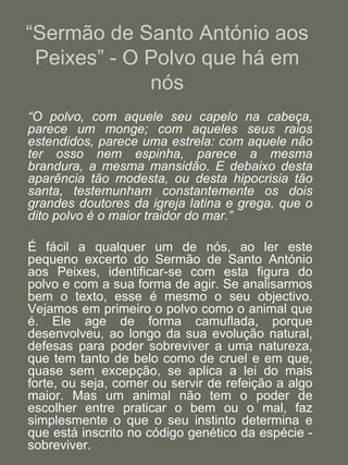 O Polvo Carlos | PPT