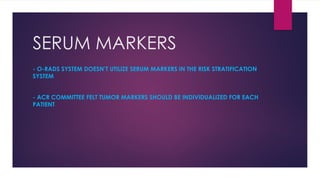 O-RADS Classification Of Ovarian Lesions | PPT