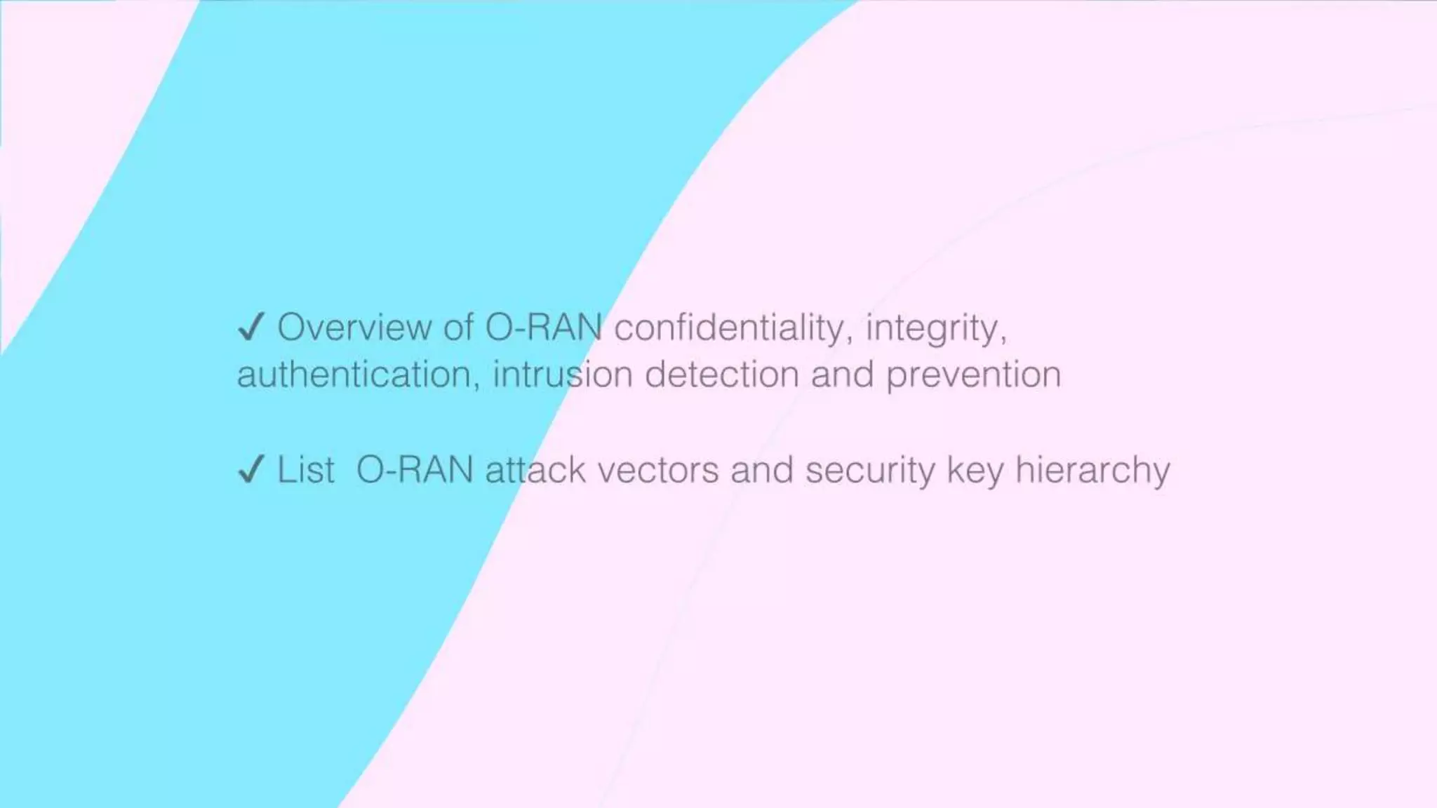 O-RAN, OPEN RAN, 5G SECURITY TRAINING | PPTX