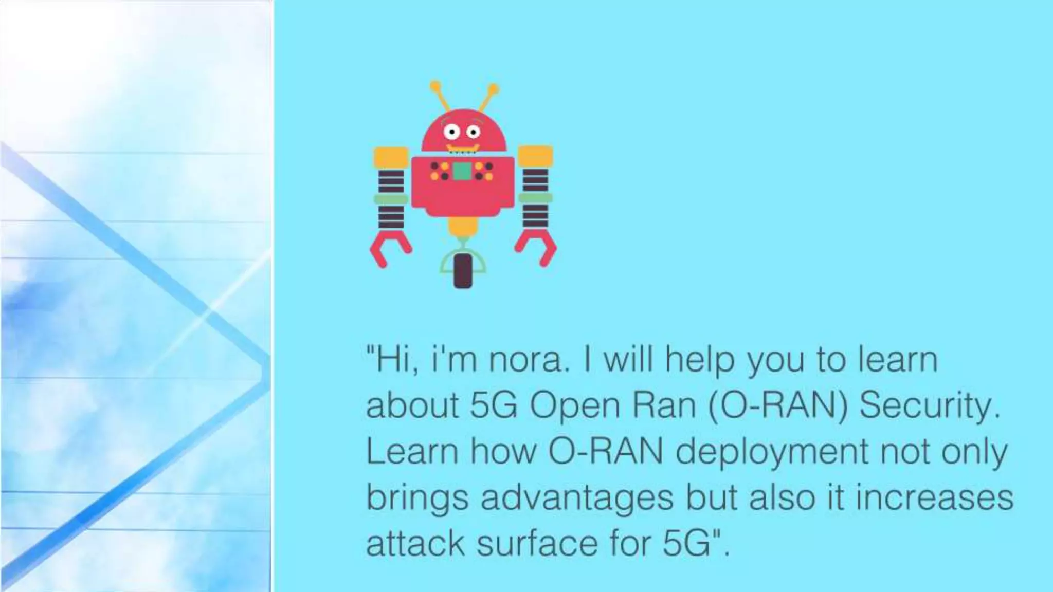 O-RAN, OPEN RAN, 5G SECURITY TRAINING | PPTX