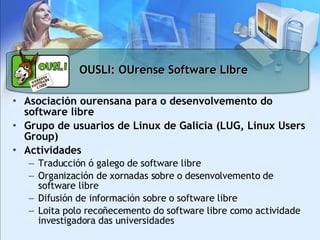 O software libre na sociedade actual | PPT