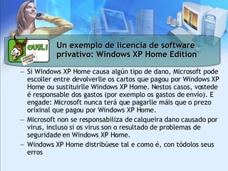 O software libre na sociedade actual | PPT