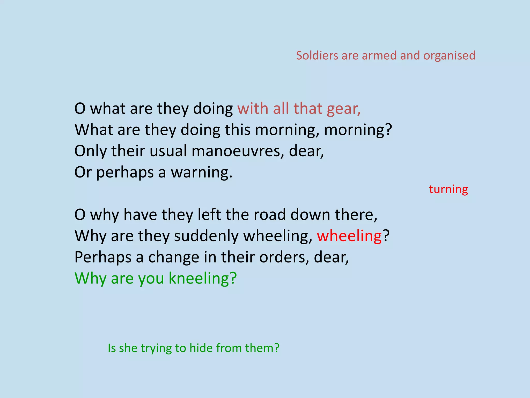 O what-is-that-sound poem | PPTX
