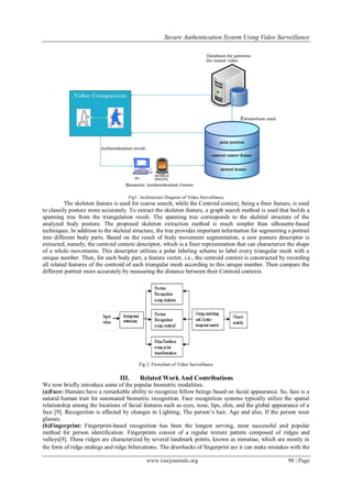 Secure Authentication System Using Video Surveillance | PDF | Information and Network Security ...