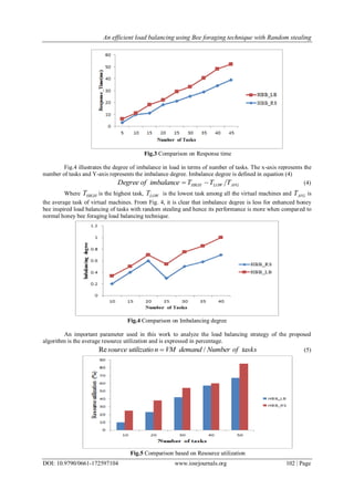 An efficient load balancing using Bee foraging technique with Random stealing | PDF