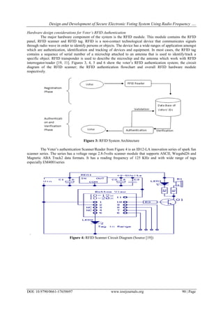 Design and Development of Secure Electronic Voting System Using Radio Frequency Identification ...