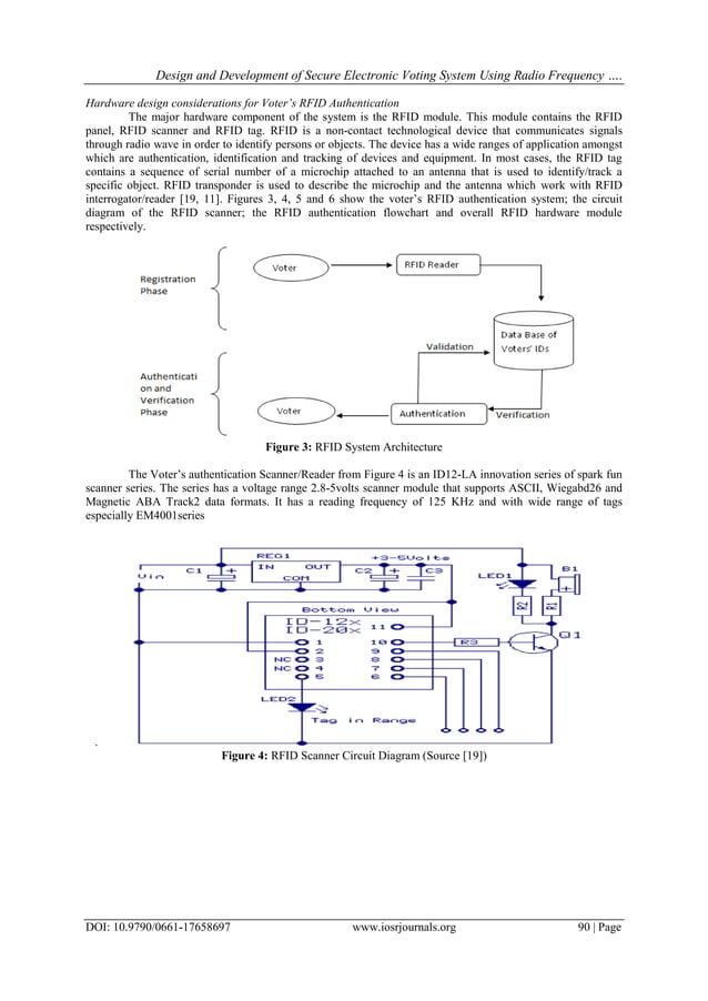 Design And Development Of Secure Electronic Voting System Using Radio Frequency Identification