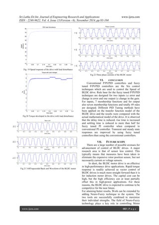 Closed Loop Speed Control of a BLDC Motor Drive Using Adaptive Fuzzy Tuned PI Controller | PDF