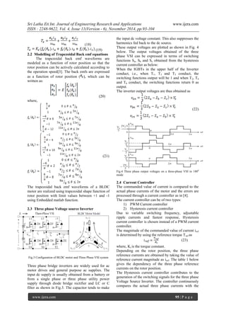 Closed Loop Speed Control of a BLDC Motor Drive Using Adaptive Fuzzy Tuned PI Controller | PDF