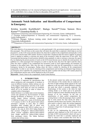Automatic Notch Indication and Identification of Compartment in ...
