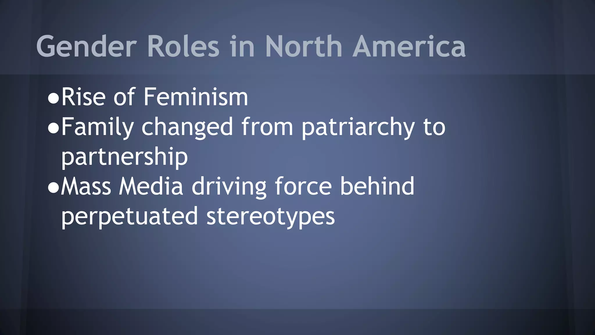 Gender roles in different cultures | PPT