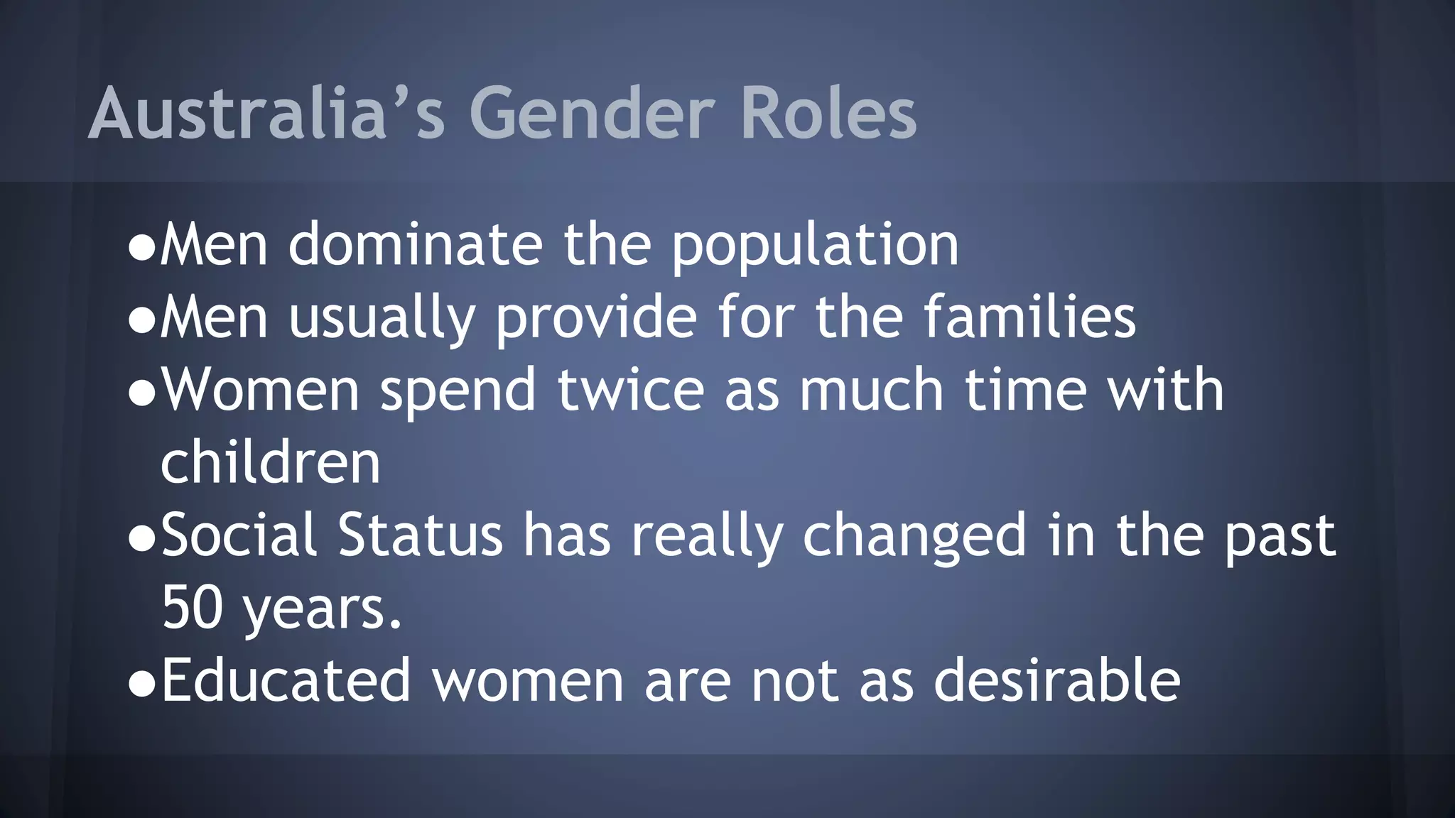 Gender roles in different cultures | PPTX