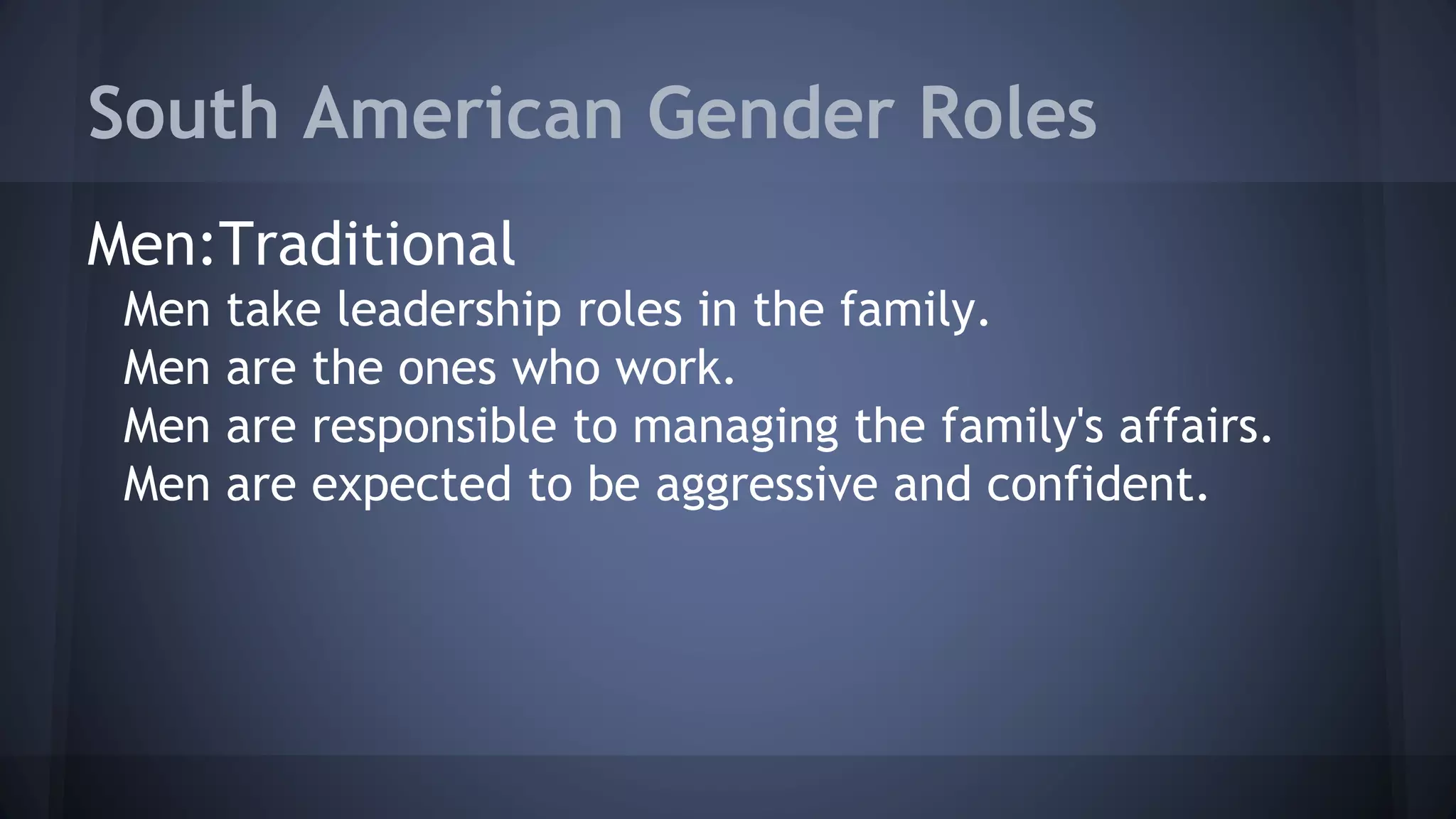 Gender roles in different cultures | PPTX