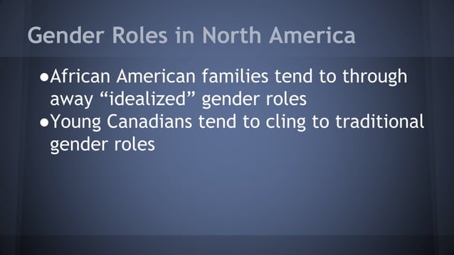 Gender roles in different cultures | PPTX | Women\'s Health | Healthy ...