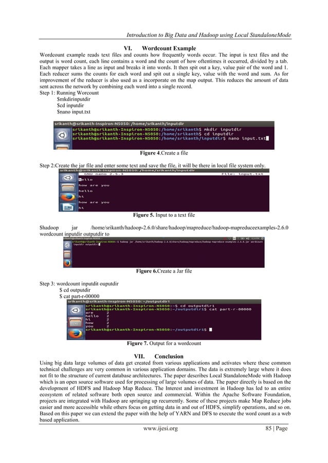 Introduction To Big Data And Hadoop Using Local Standalone Mode Pdf Computing Technology